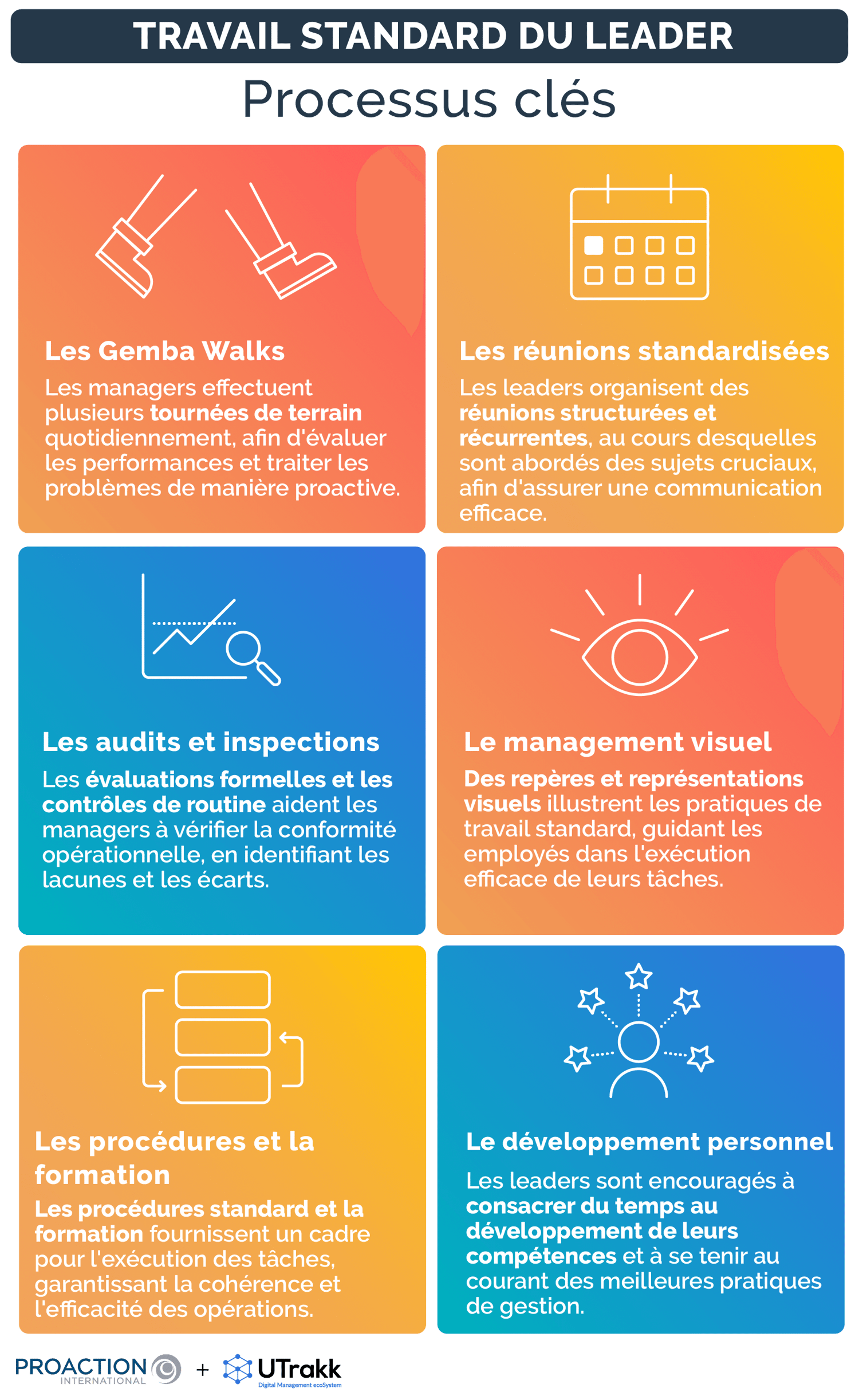 Travail Standard du Leader : définition, modèle, UTrakk