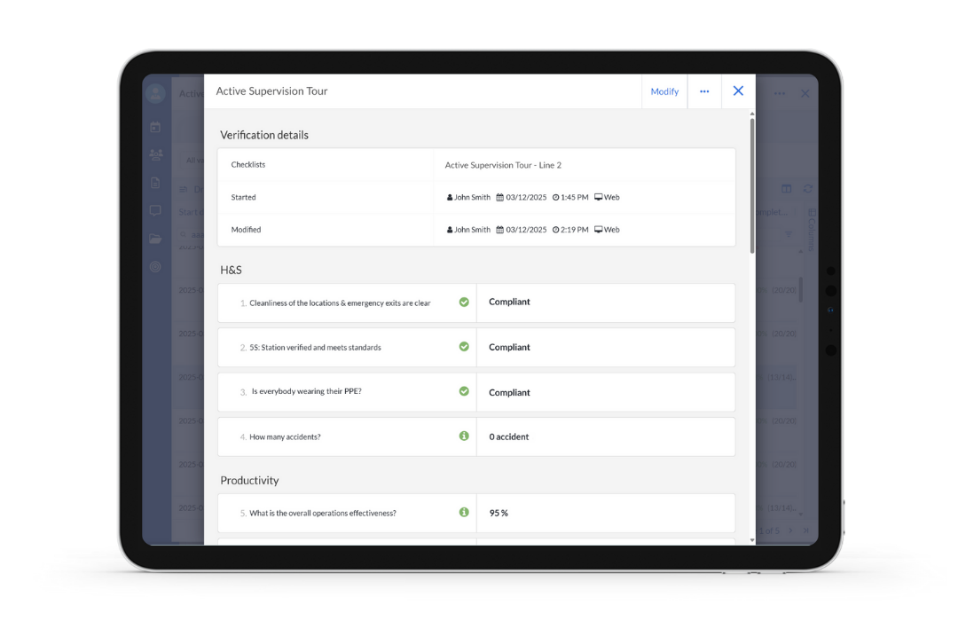 Gemba Walk Software: Digitize Floor Tours to Drive Performance