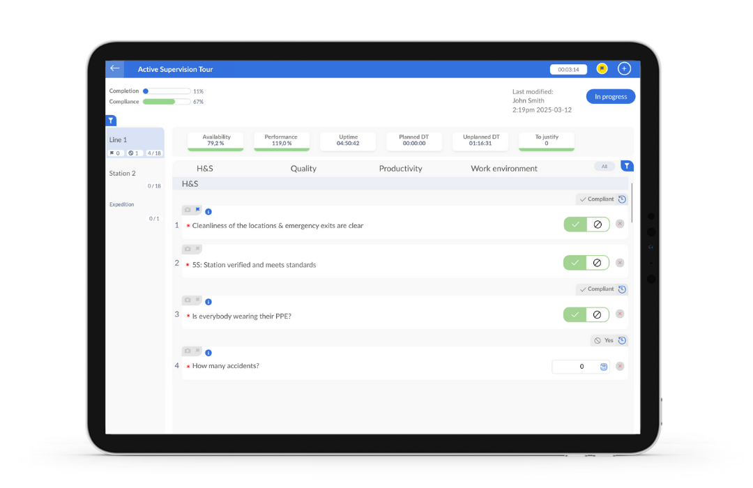 Gemba Walk Software: Digitize Floor Tours to Drive Performance